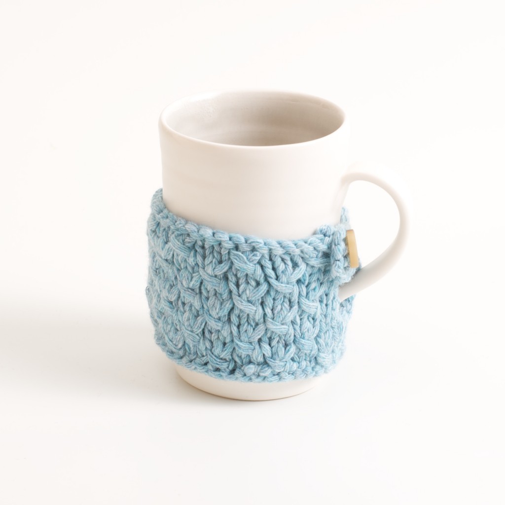 Handmade mug with cosy - Linda Bloomfield