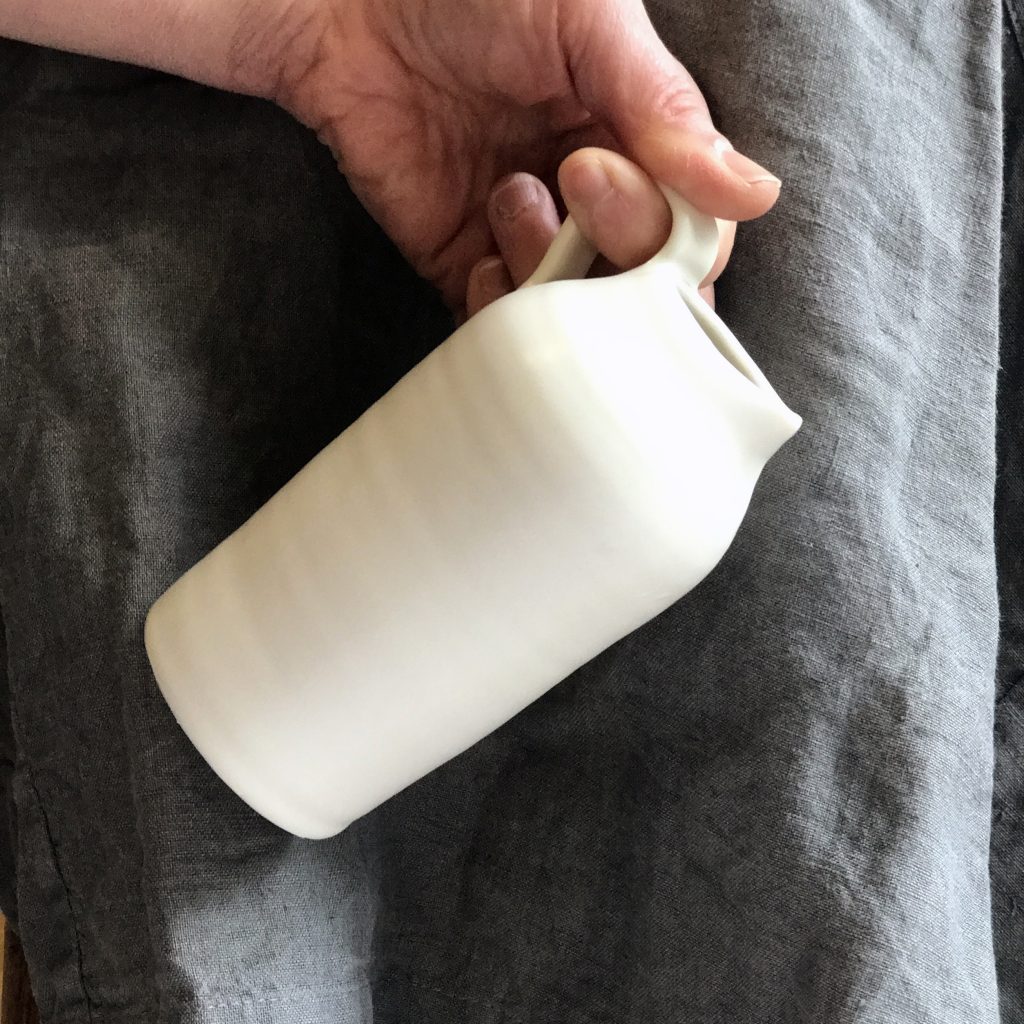 Handmade pouring bottle - Linda Bloomfield